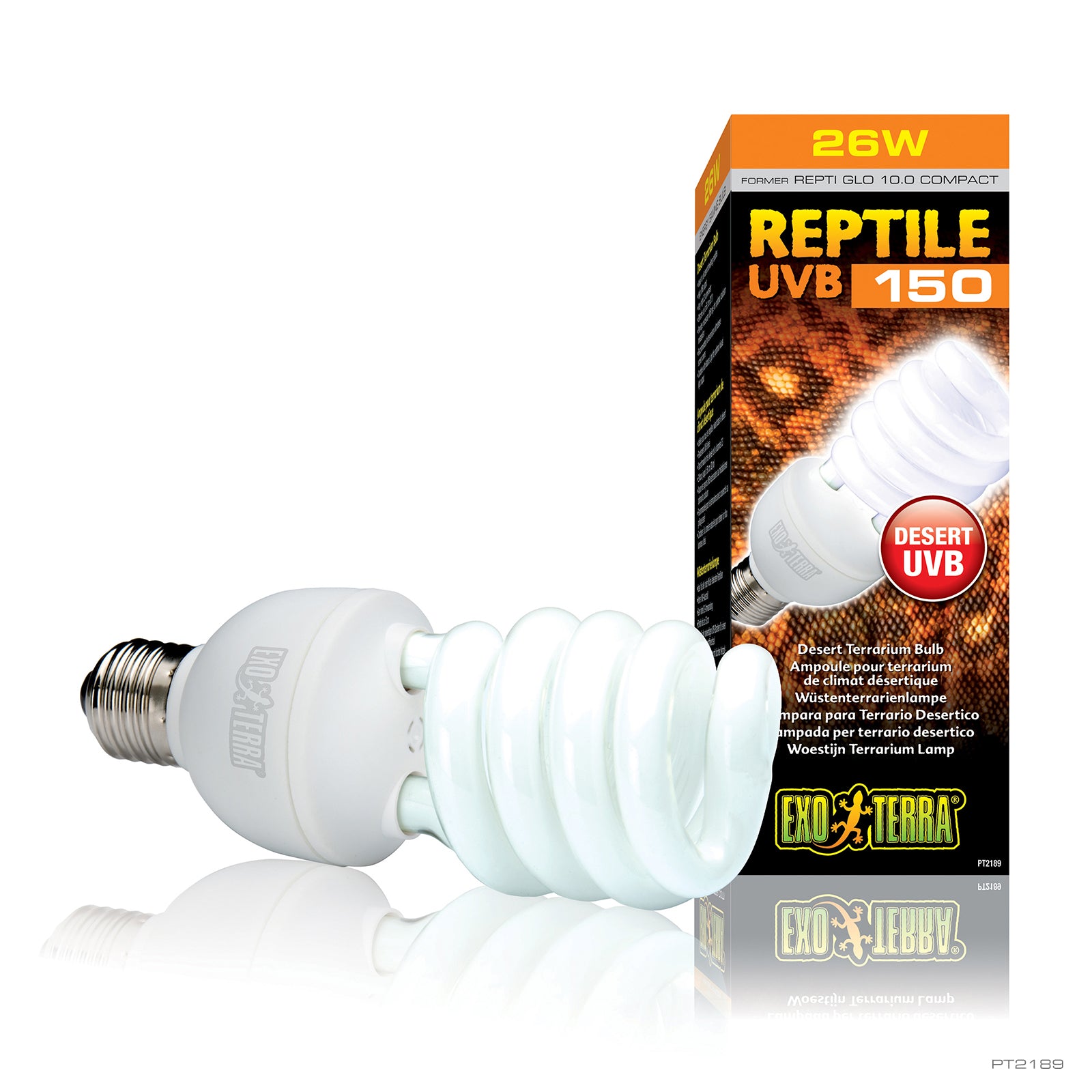 Exo Terra Compact Fluro Bulb Uvb150 25w – Pet Deli - Pet & Aquarium ...