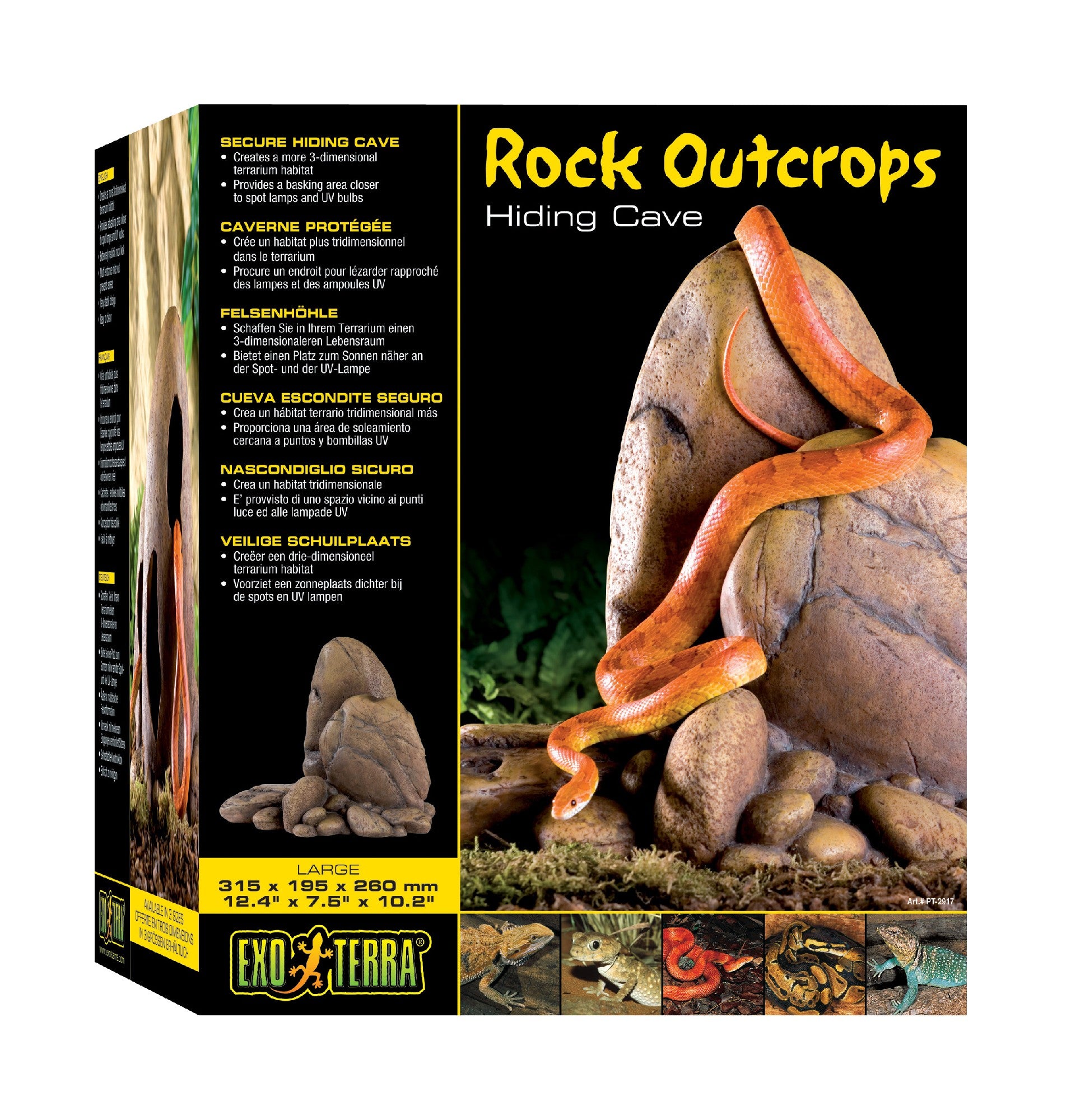 Exo Terra Rock Outcrops Large – Pet Deli - Pet & Aquarium Warehouse