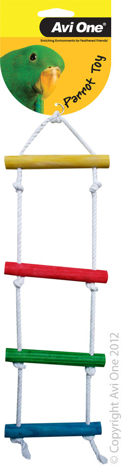 Avi One Ladder On Rope Medium – Pet Deli - Pet & Aquarium Warehouse