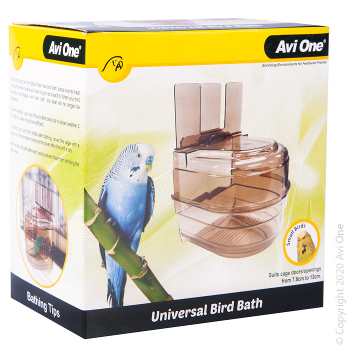 Avi One Bird Bath Universal – Pet Deli - Pet & Aquarium Warehouse