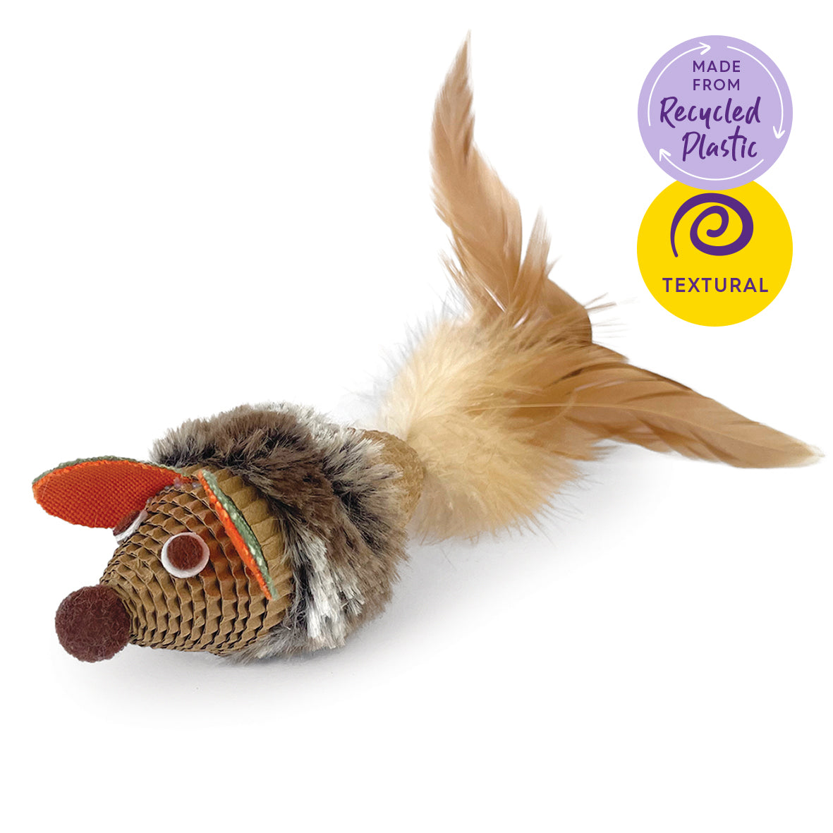 Kazoo Cat Toy Scruffy Mouse – Pet Deli - Pet & Aquarium Warehouse