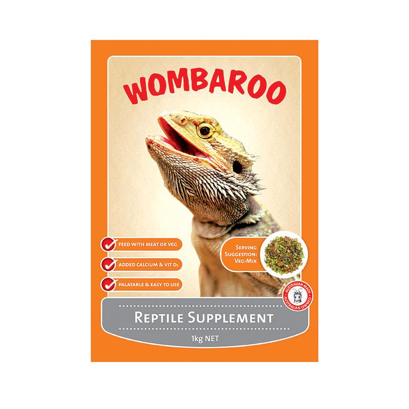 Wombaroo Reptile Supplement 1KG – Pet Deli - Pet & Aquarium Warehouse